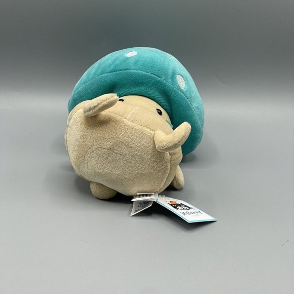 Jellycat Toys Jellycat Funguy Bertie Mushroom Toadstool Fungi Blue Teal Plush Stuffed Toy 8